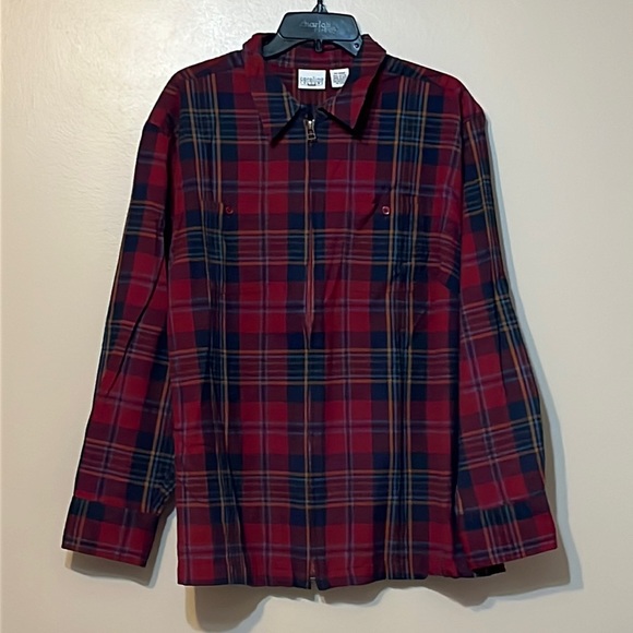 Carolina Colours | Jackets & Coats | Vintage Carolina Colours Red Plaid ...